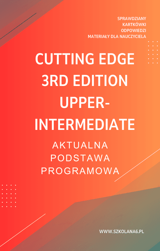 Cutting Edge 3rd Edition Upper-Intermediate Sprawdziany - Sprawdziany z odpowiedziami