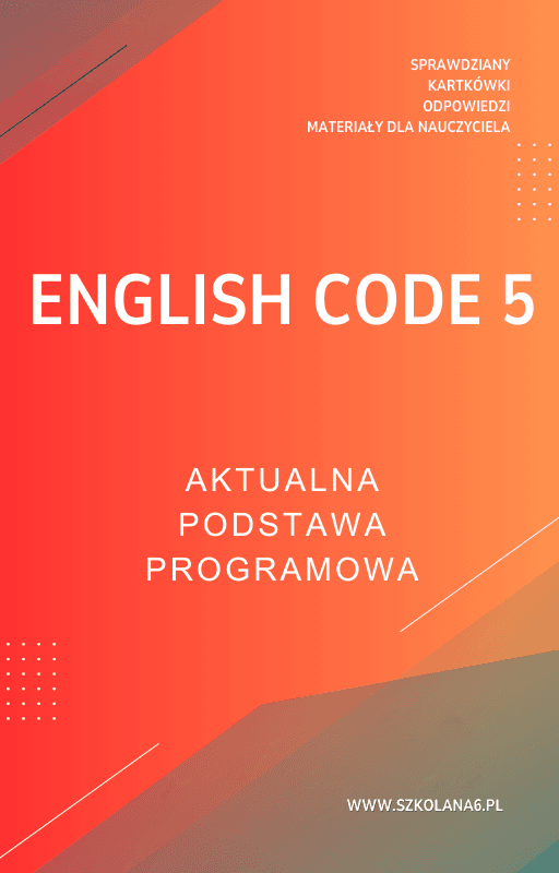 English Code 5 Sprawdziany - Sprawdziany z odpowiedziami