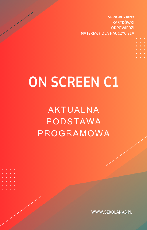 On Screen C1 Sprawdziany - Sprawdziany z odpowiedziami