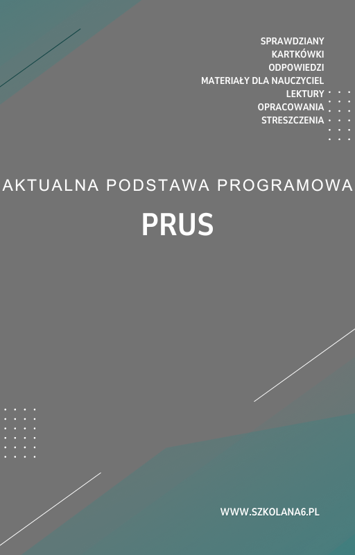 Prus Sprawdzian Kartkówka - Sprawdziany z odpowiedziami
